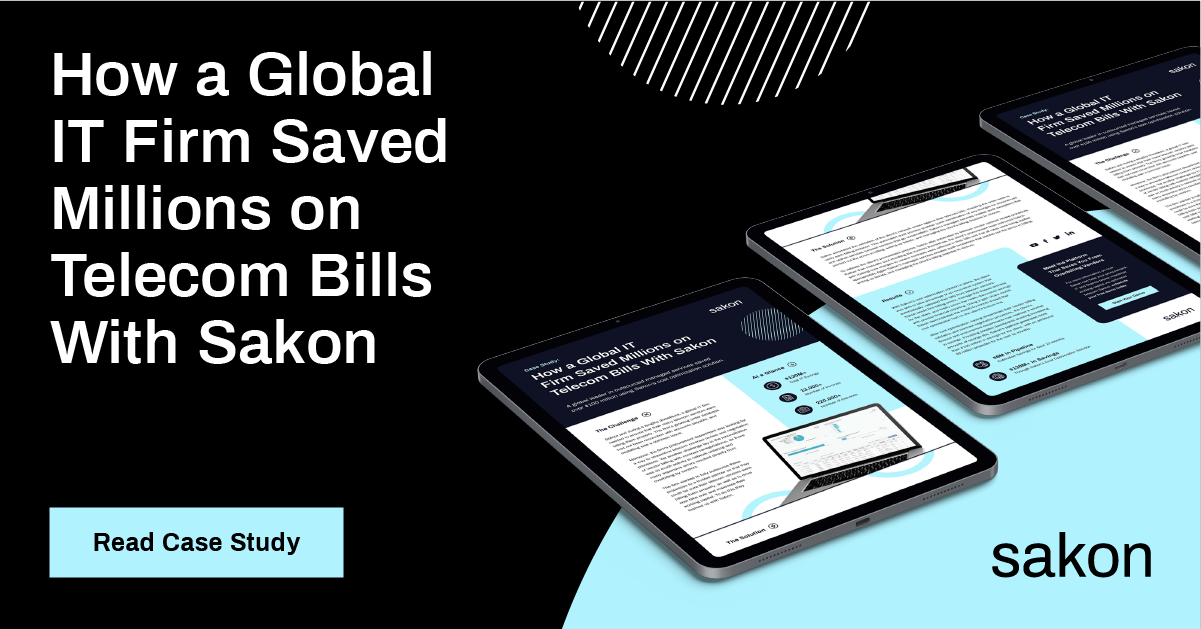 How Sakon Helped One Global IT Firm 130M+ in Total Savings
